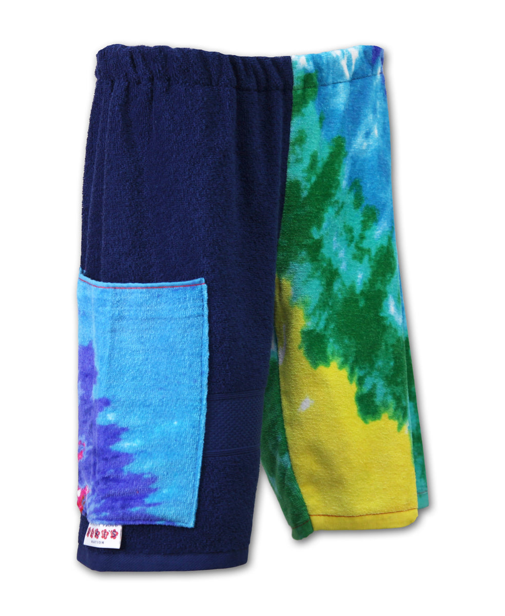 Multi Tie Dye | Navy Jammers – kikisnation